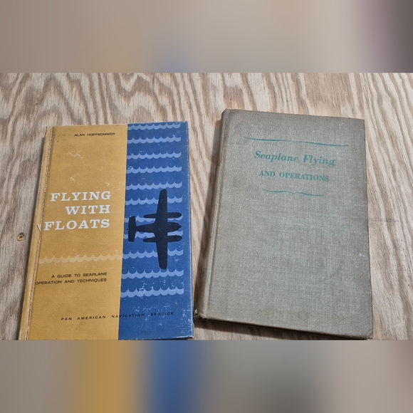 Other | 2 Antique Seaplane Flying Books Flying With Floats And Seaplane ...
